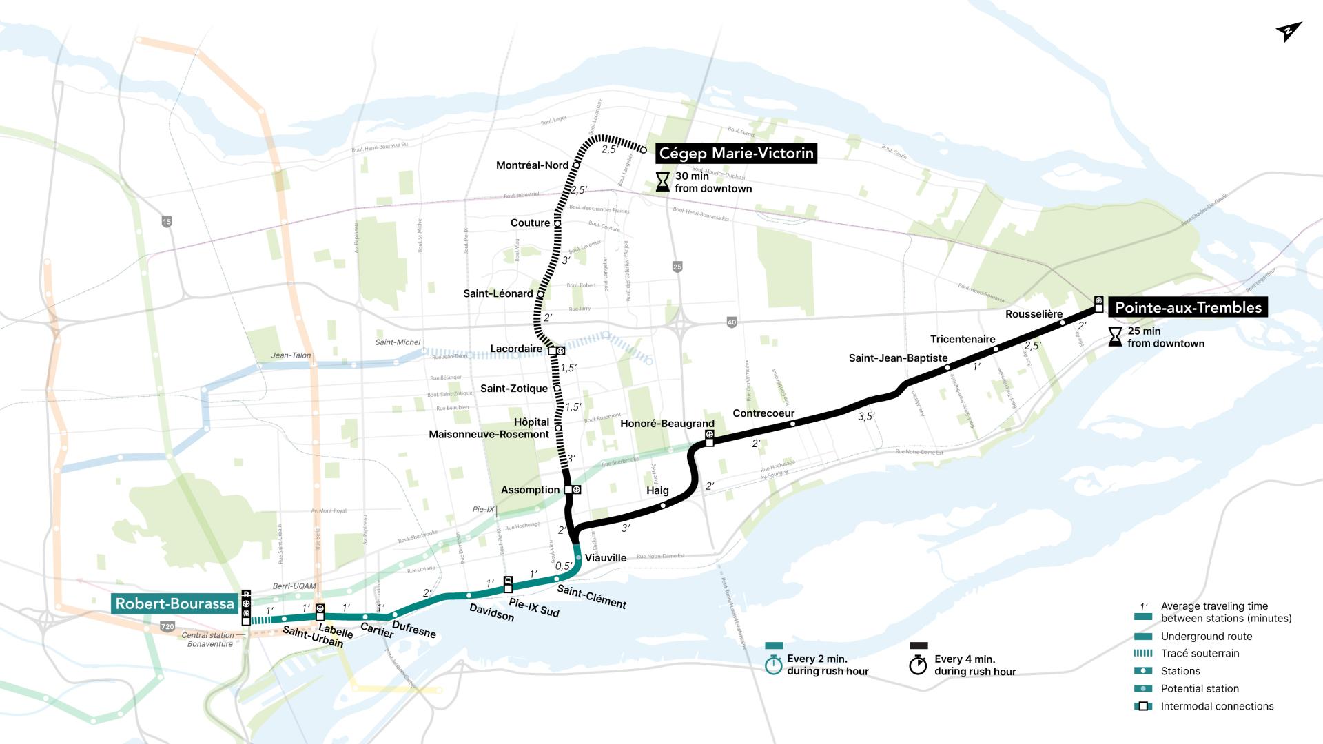 Five things to know about the REM de l’Est | CDPQ Infra | Un modèle ...